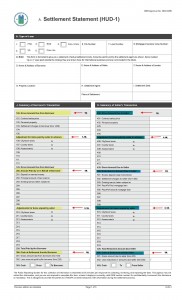 Must Know – Home Buyers & Sellers: Demystifying HUD-1 Final Settlement ...
